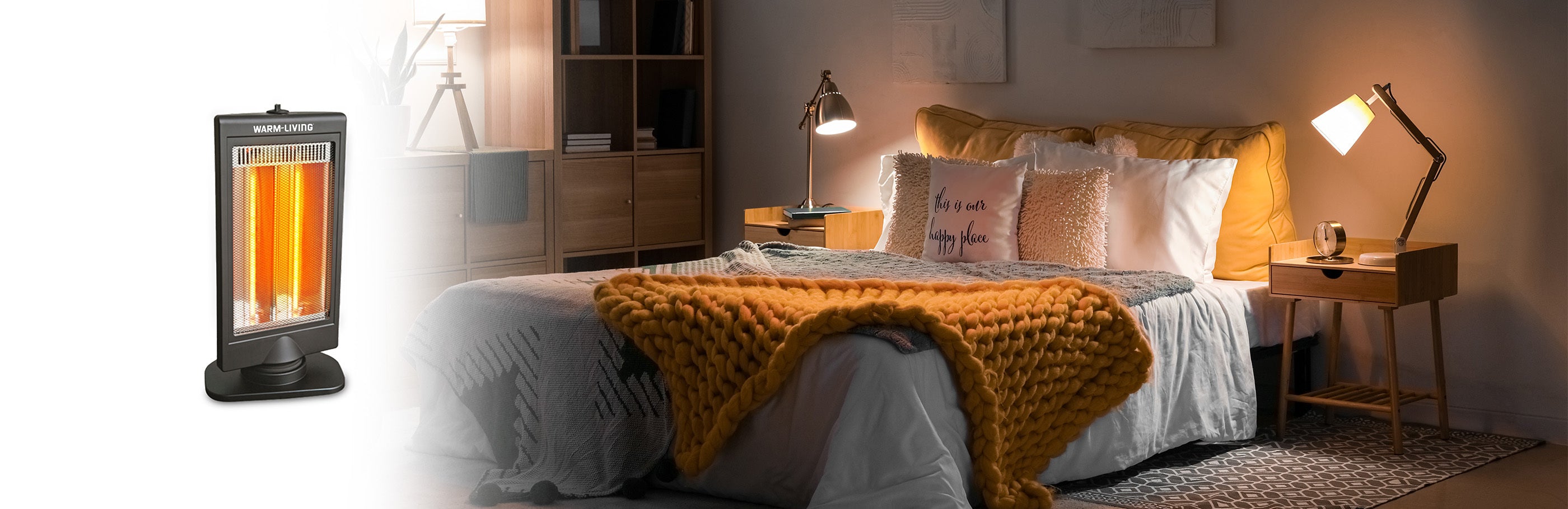 Oscillating Space Heaters